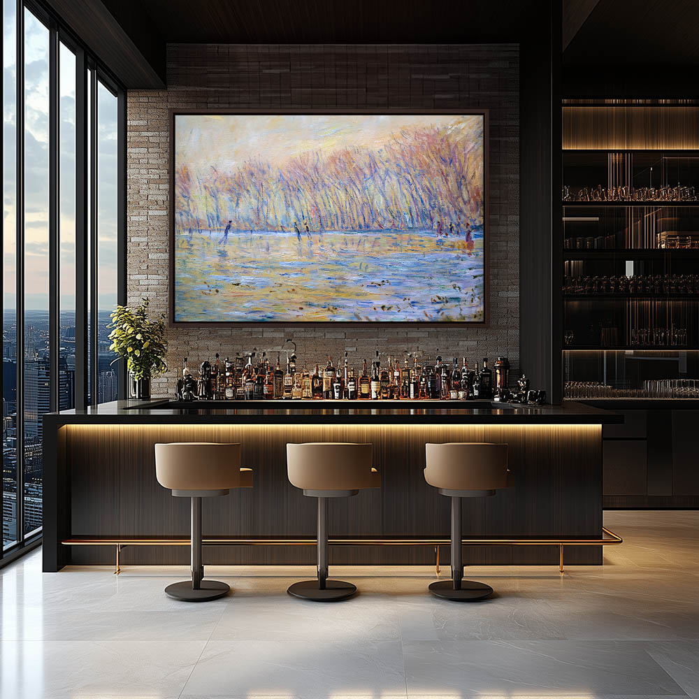 Scaters in Giverny – Great Canvas Arts