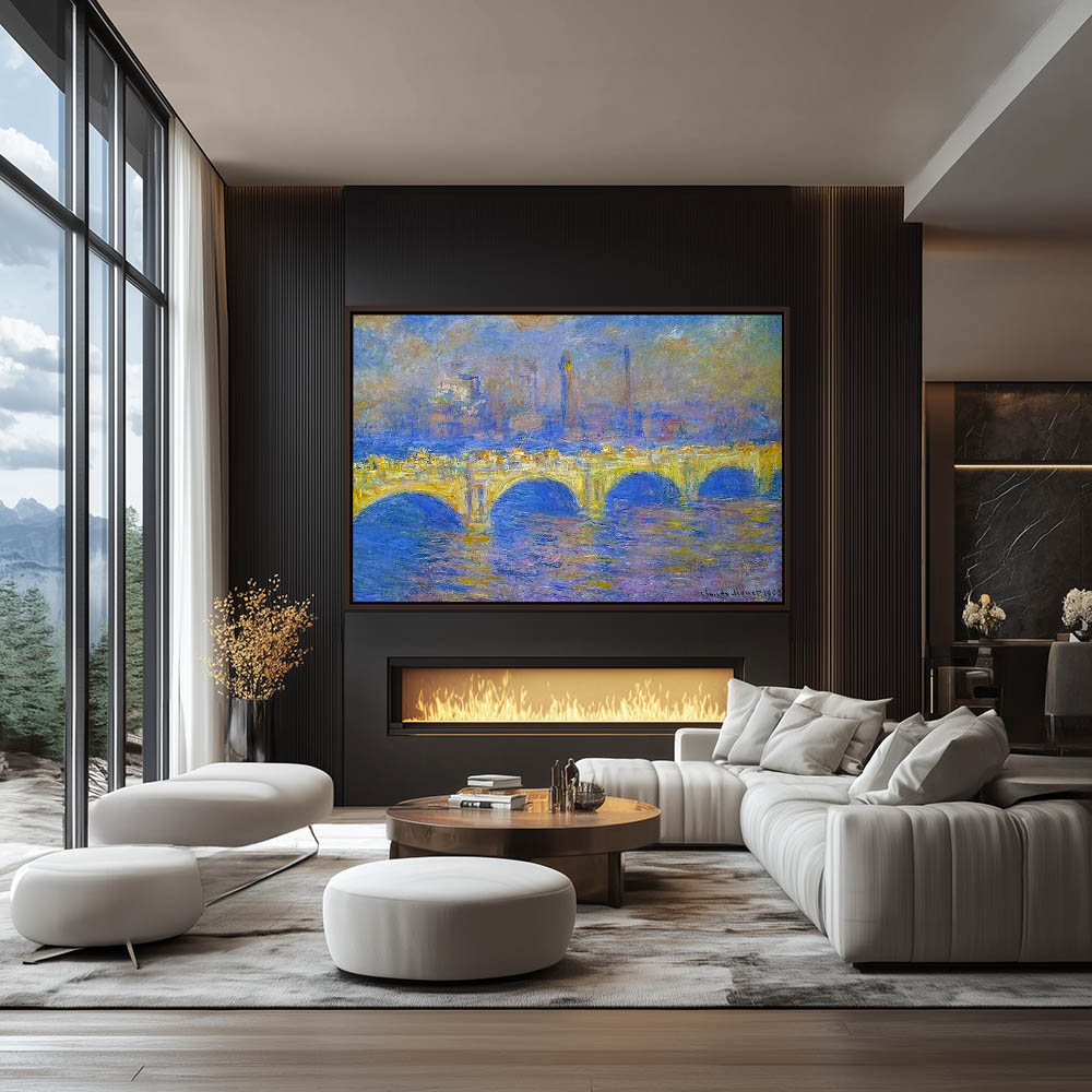 Waterloo Bridge Sunlight Effect 3 – Great Canvas Arts