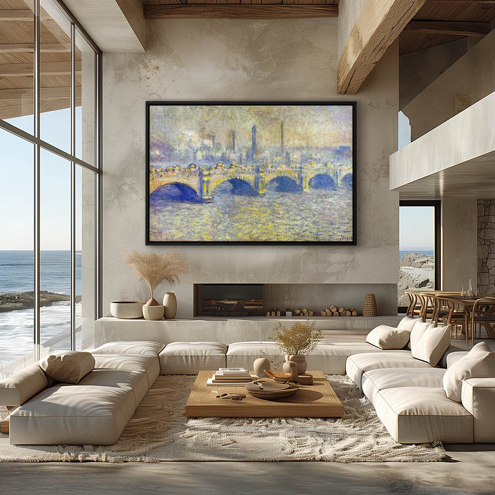 Waterloo Bridge Sunlight Effect 4 – Great Canvas Arts