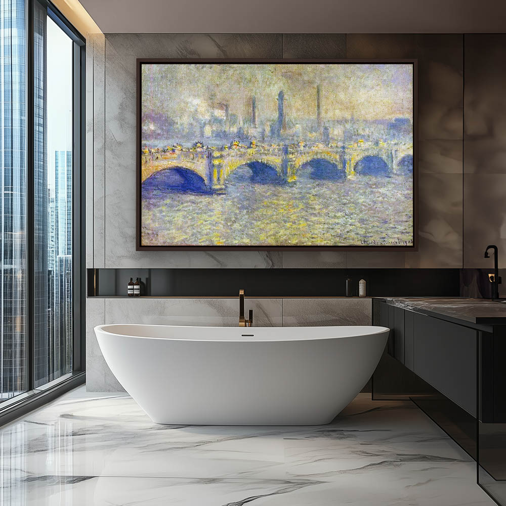 Waterloo Bridge Sunlight Effect 4 – Great Canvas Arts