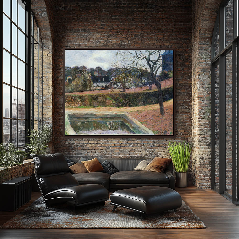 The square pond – Great Canvas Arts