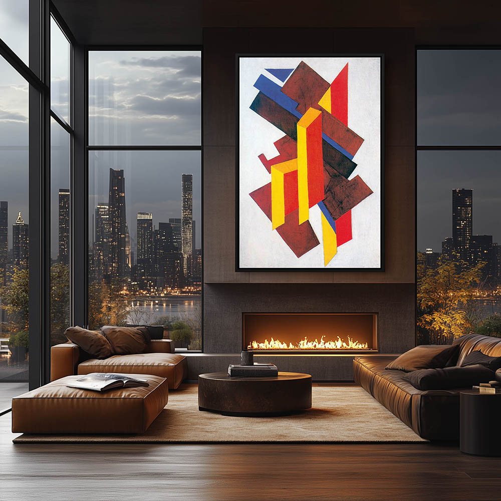 Non Objective Composition Suprematism – Great Canvas Arts