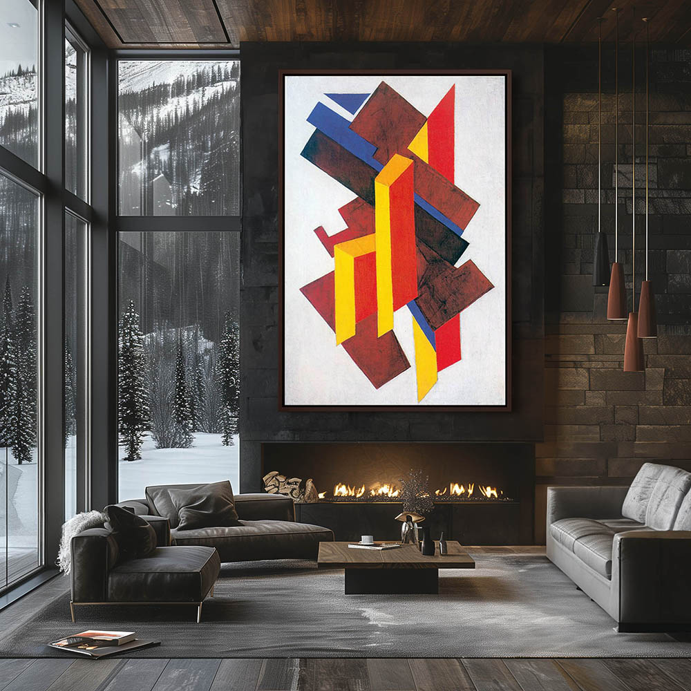 Non Objective Composition Suprematism – Great Canvas Arts
