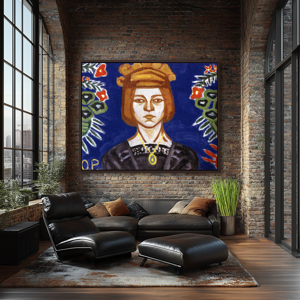 Olga Rozanova Self Portrait – Great Canvas Arts