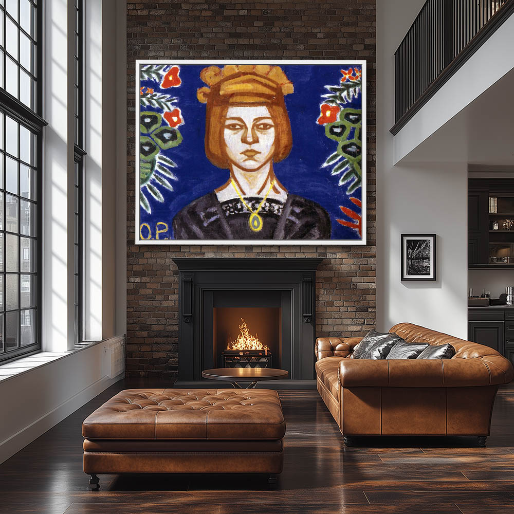 Olga Rozanova Self Portrait – Great Canvas Arts