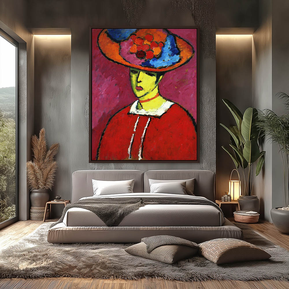 Schokko with Wide Brimmed Hat – Great Canvas Arts