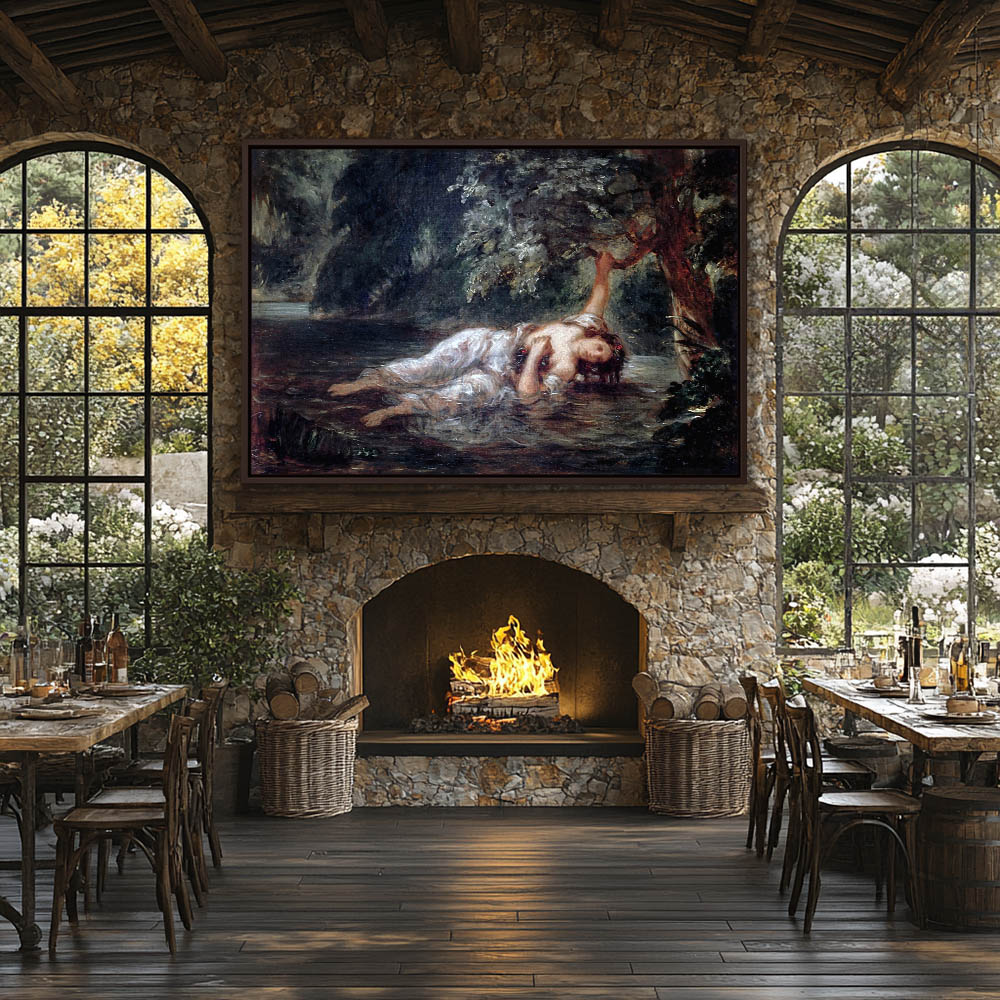 Ophelias death – Great Canvas Arts