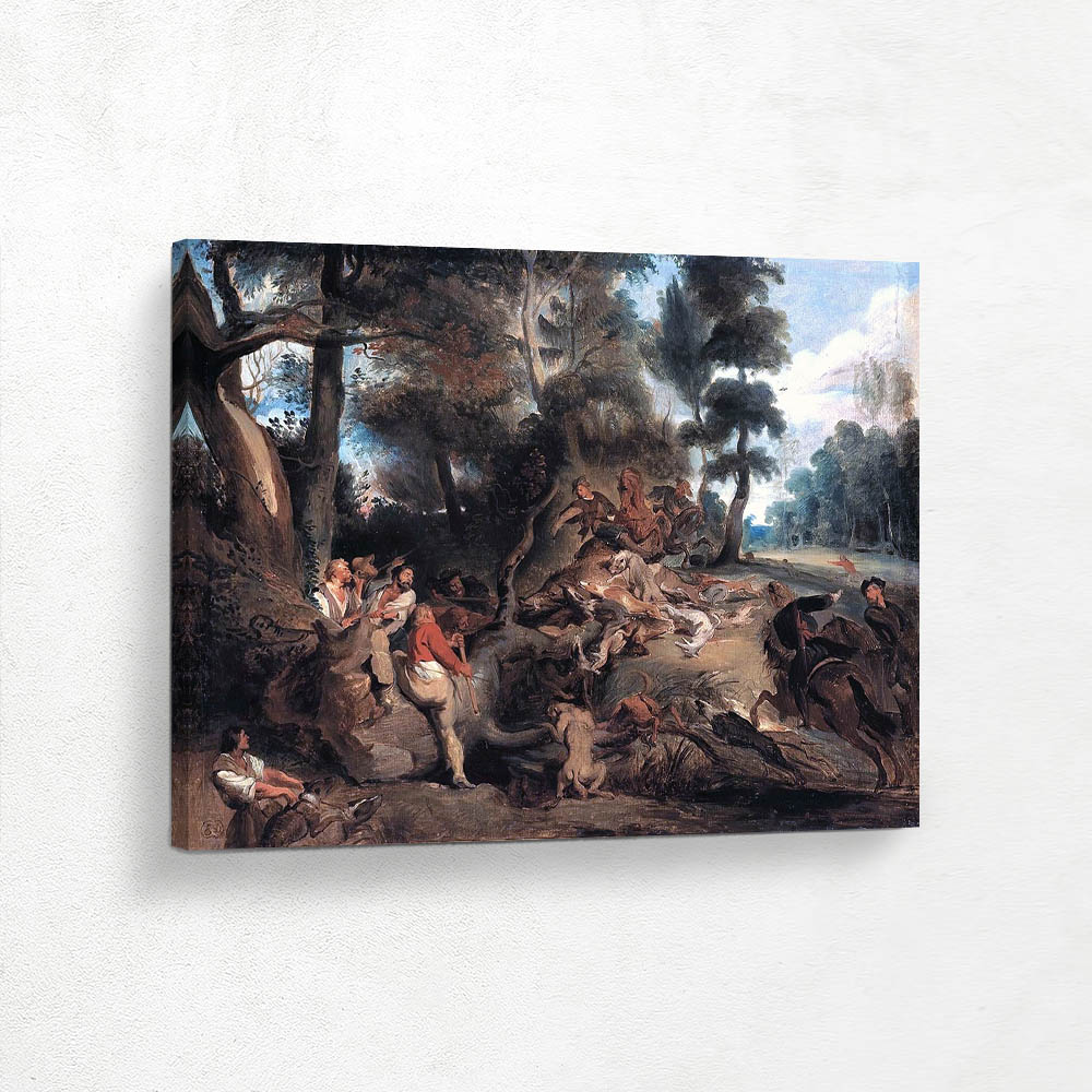 The pig hunt – Great Canvas Arts