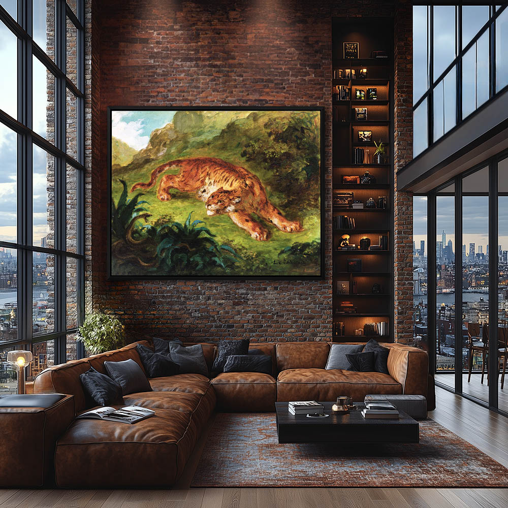 Tiger and Snake – Great Canvas Arts