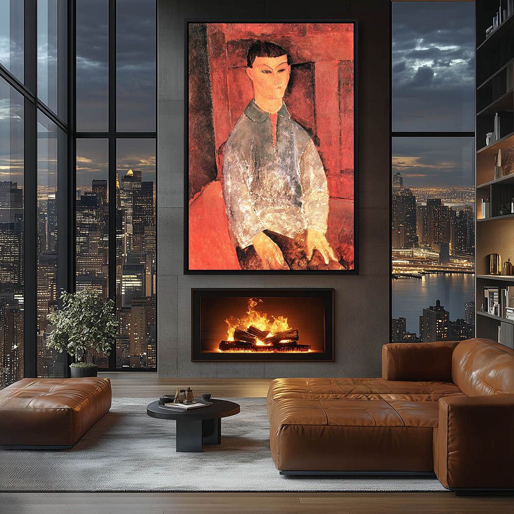 Portrait of Moise Kisling – Great Canvas Arts