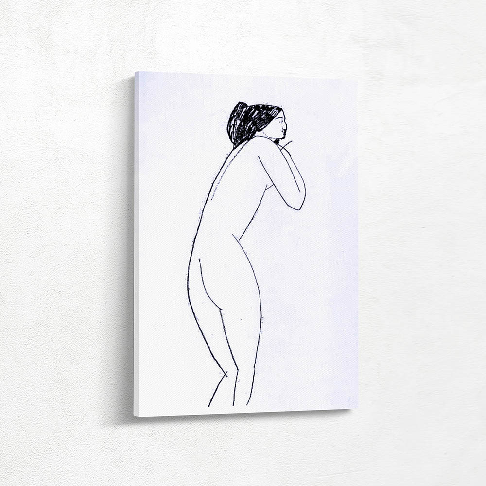 Drawing of Anna Akhmatova Nude – Great Canvas Arts