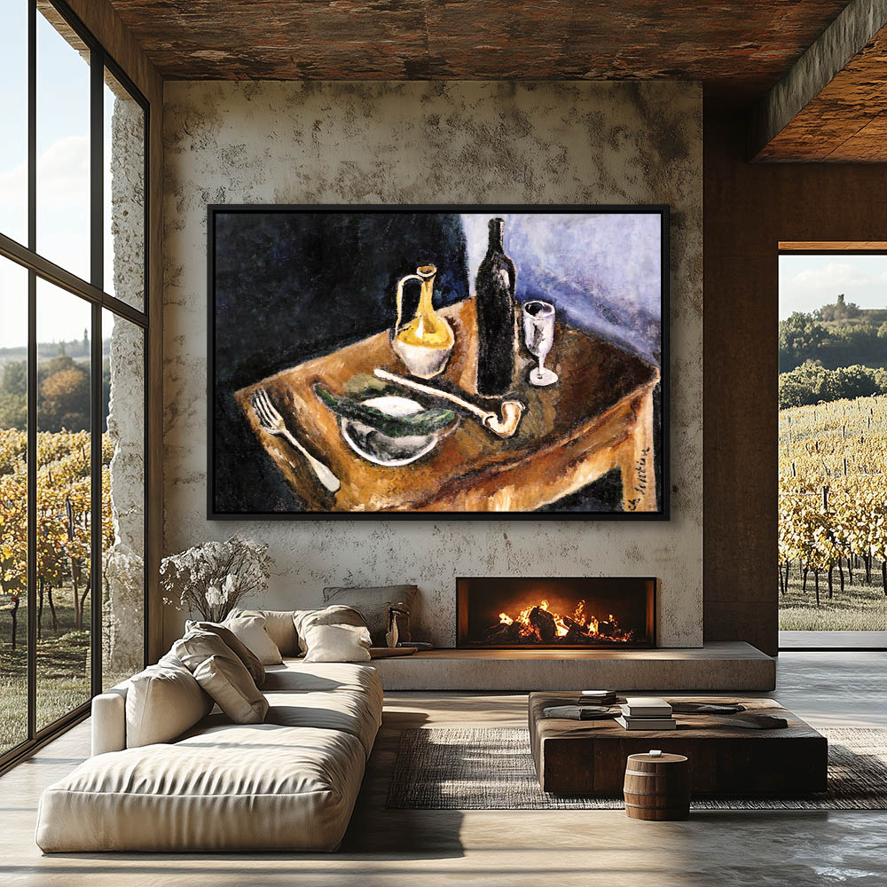 Still Life with Pipe – Great Canvas Arts
