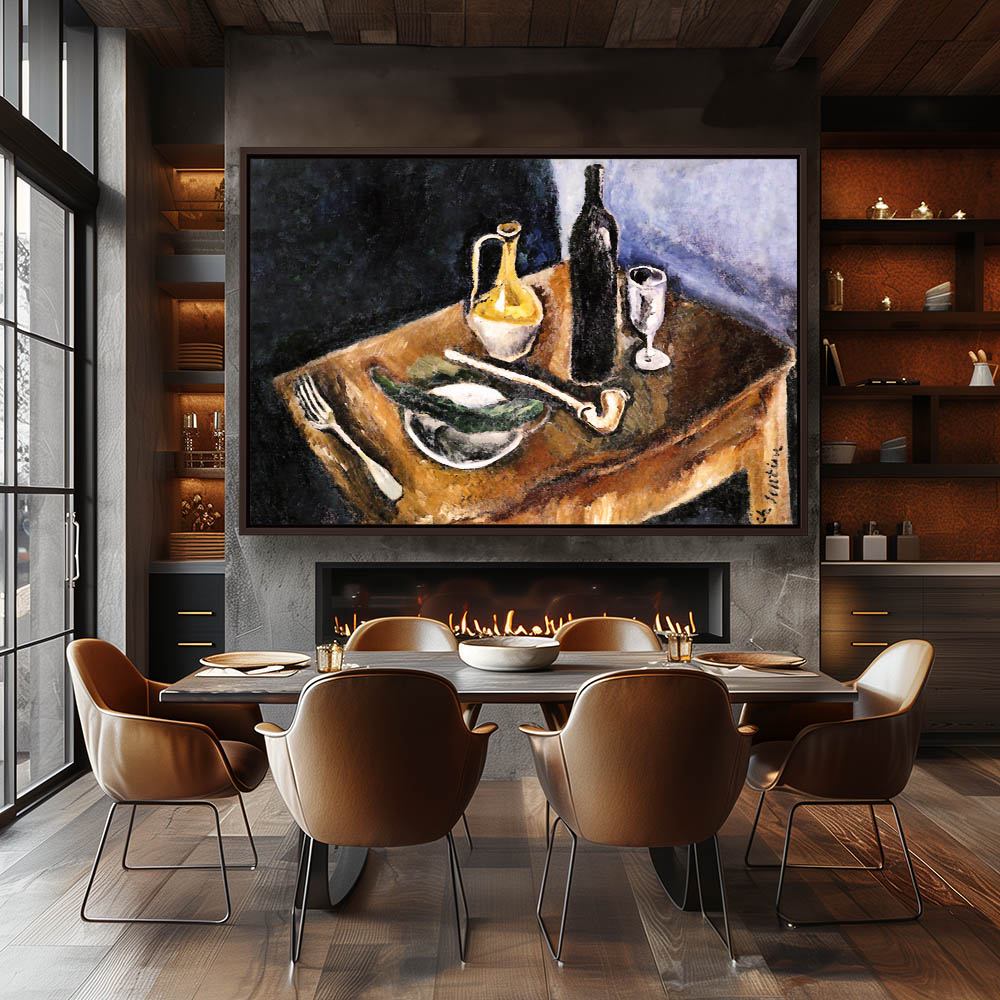 Still Life with Pipe – Great Canvas Arts