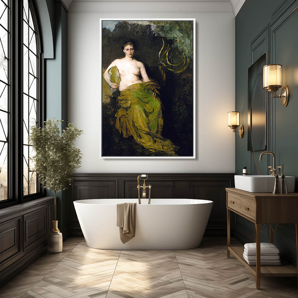 Nude Half draped Figure – Great Canvas Arts