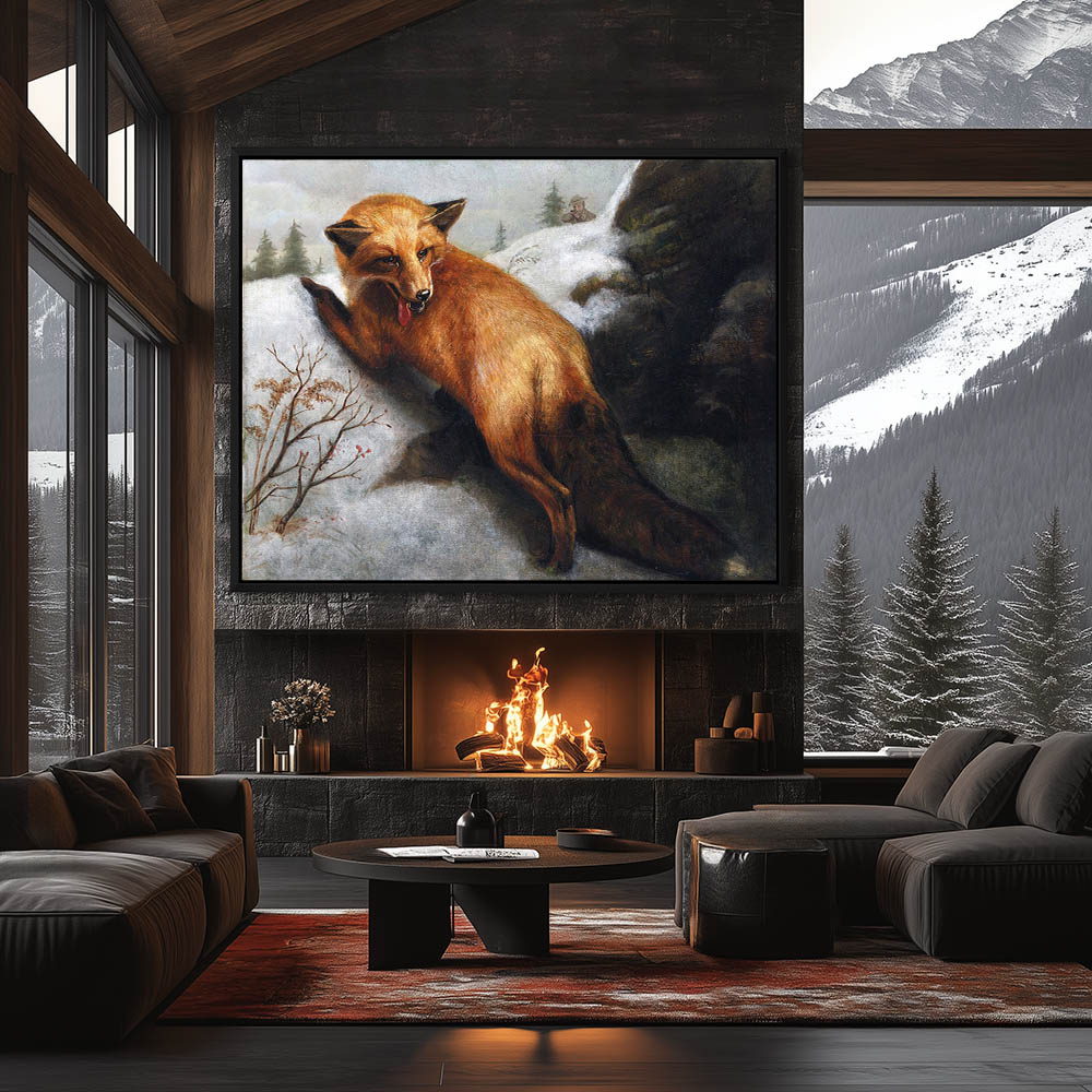 The Red Fox – Great Canvas Arts