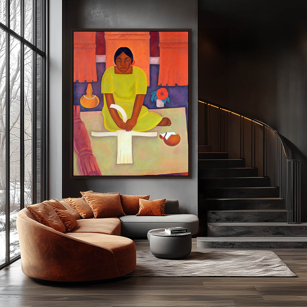 The Mat Weaver – Great Canvas Arts