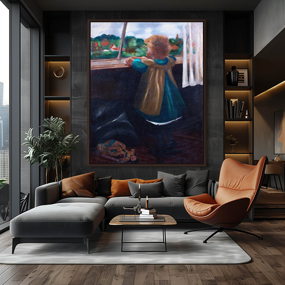 At the Studio Window – Great Canvas Arts