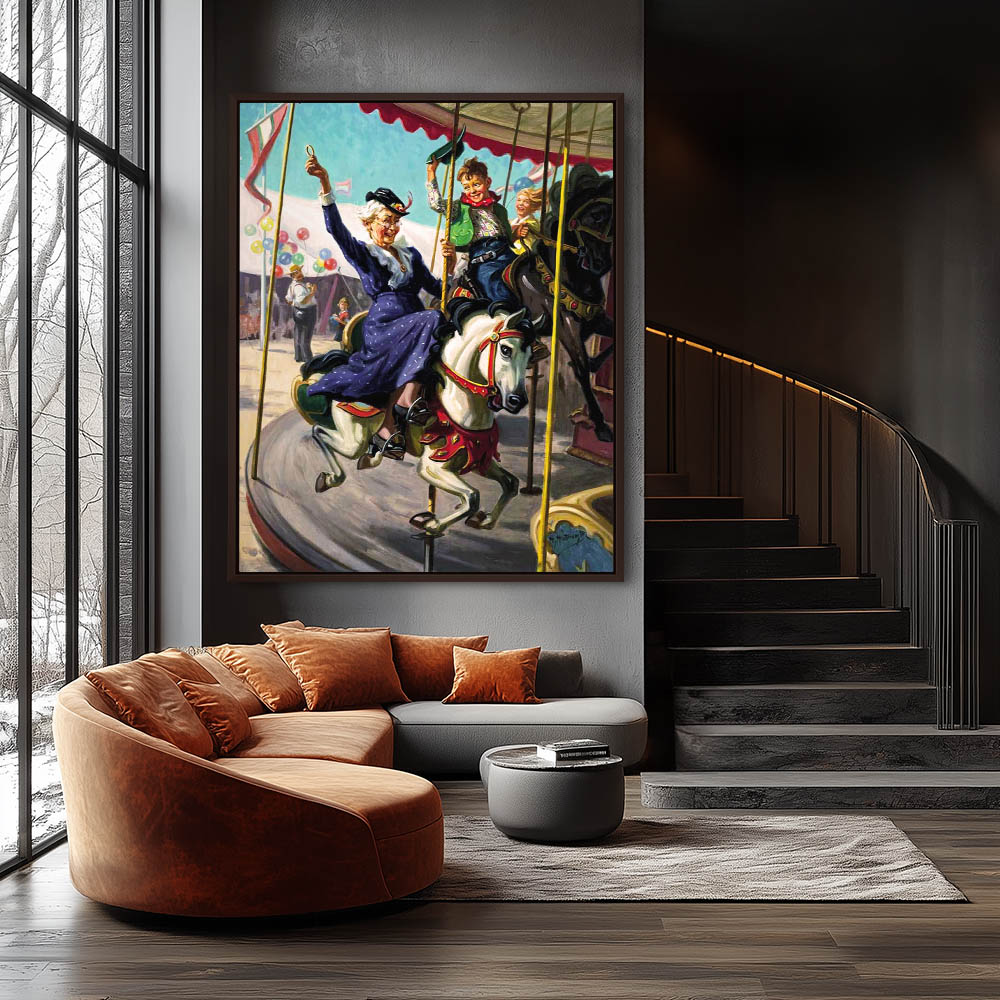Grandma gets the gold ring – Great Canvas Arts