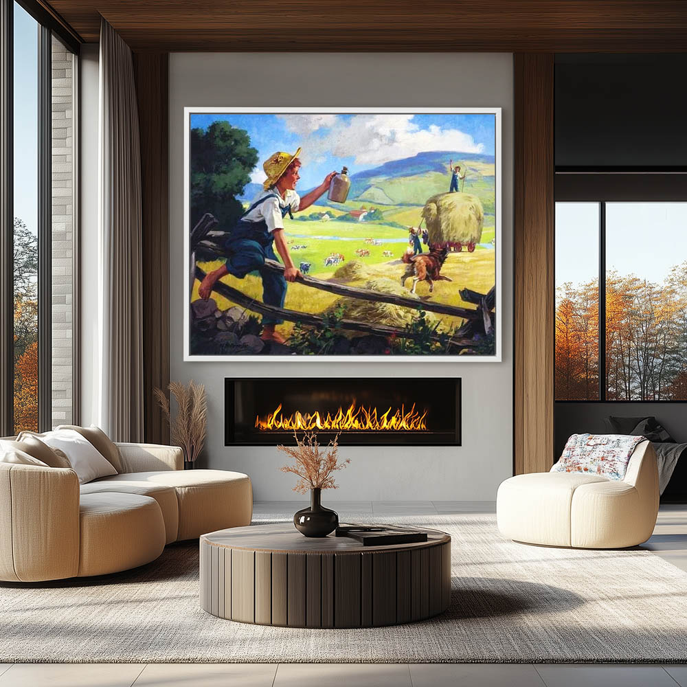 Jumping the Fence – Great Canvas Arts