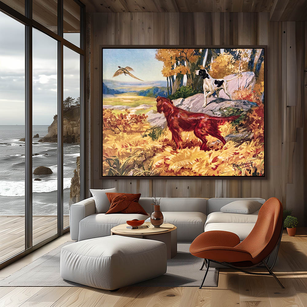 Red Pointer – Great Canvas Arts
