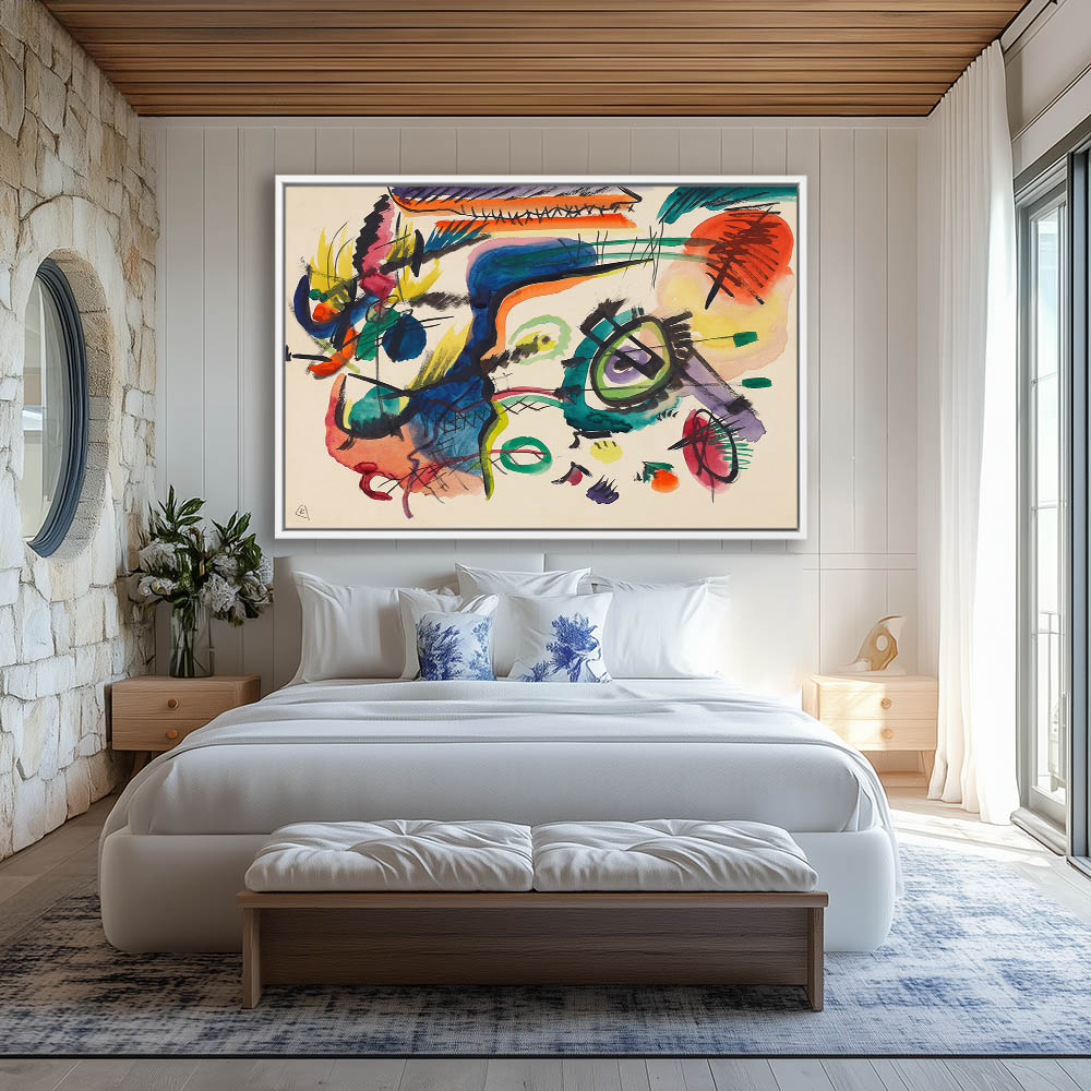 Draft for ‘Composition VII’ – Great Canvas Arts