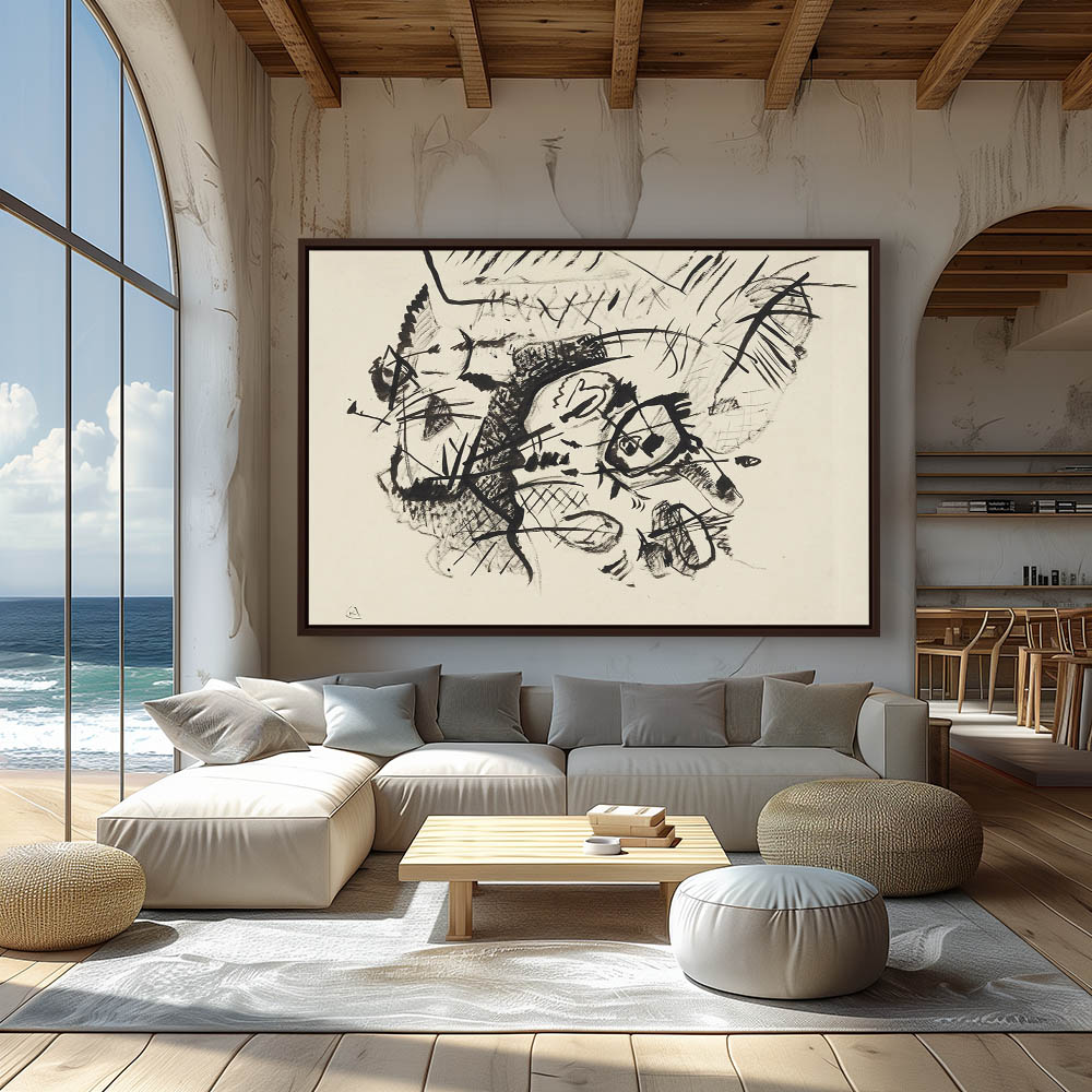 Draft for ‘Composition VII – Great Canvas Arts