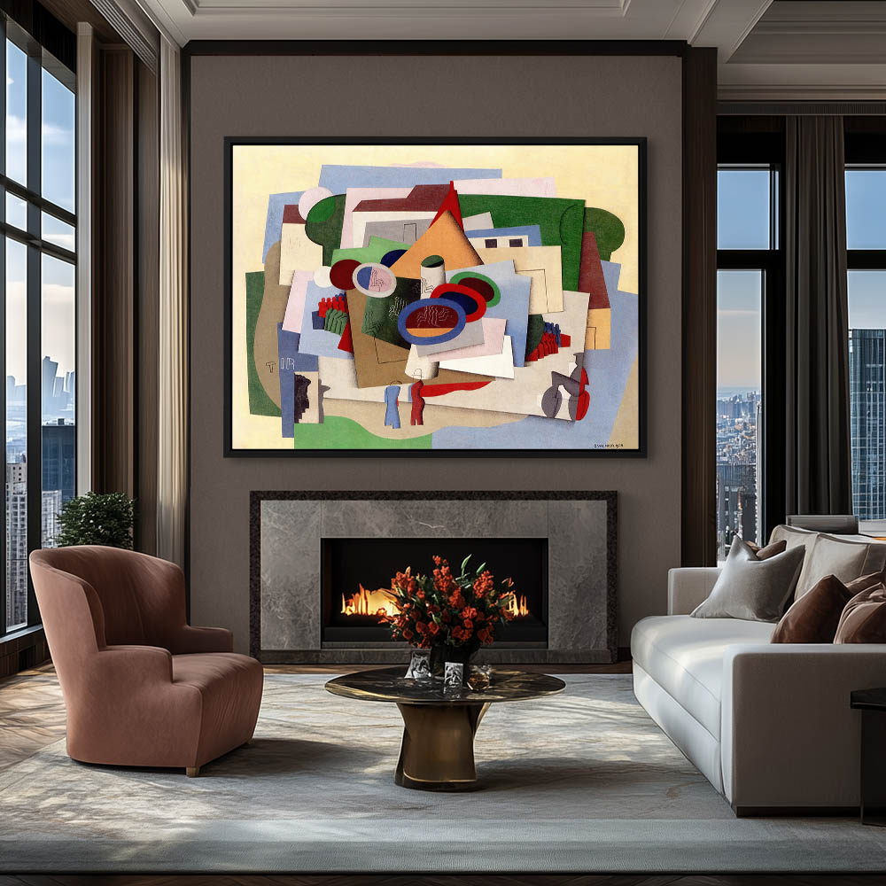 The village fun fair – Great Canvas Arts