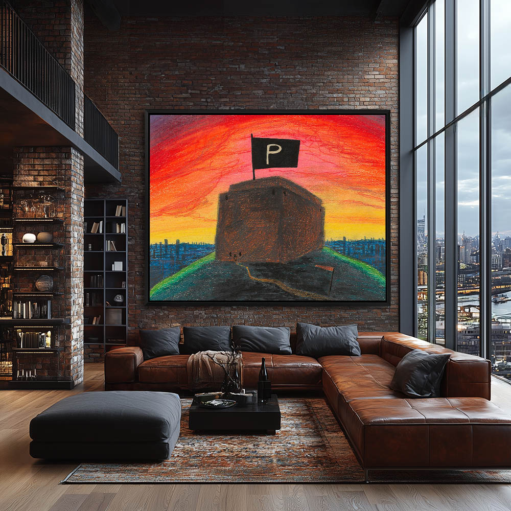 The powder flag – Great Canvas Arts