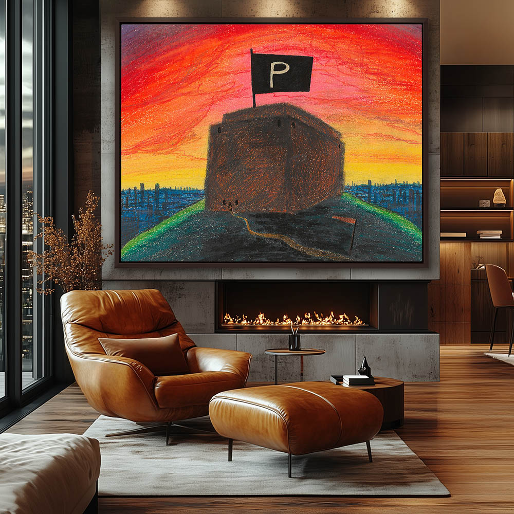 The powder flag – Great Canvas Arts