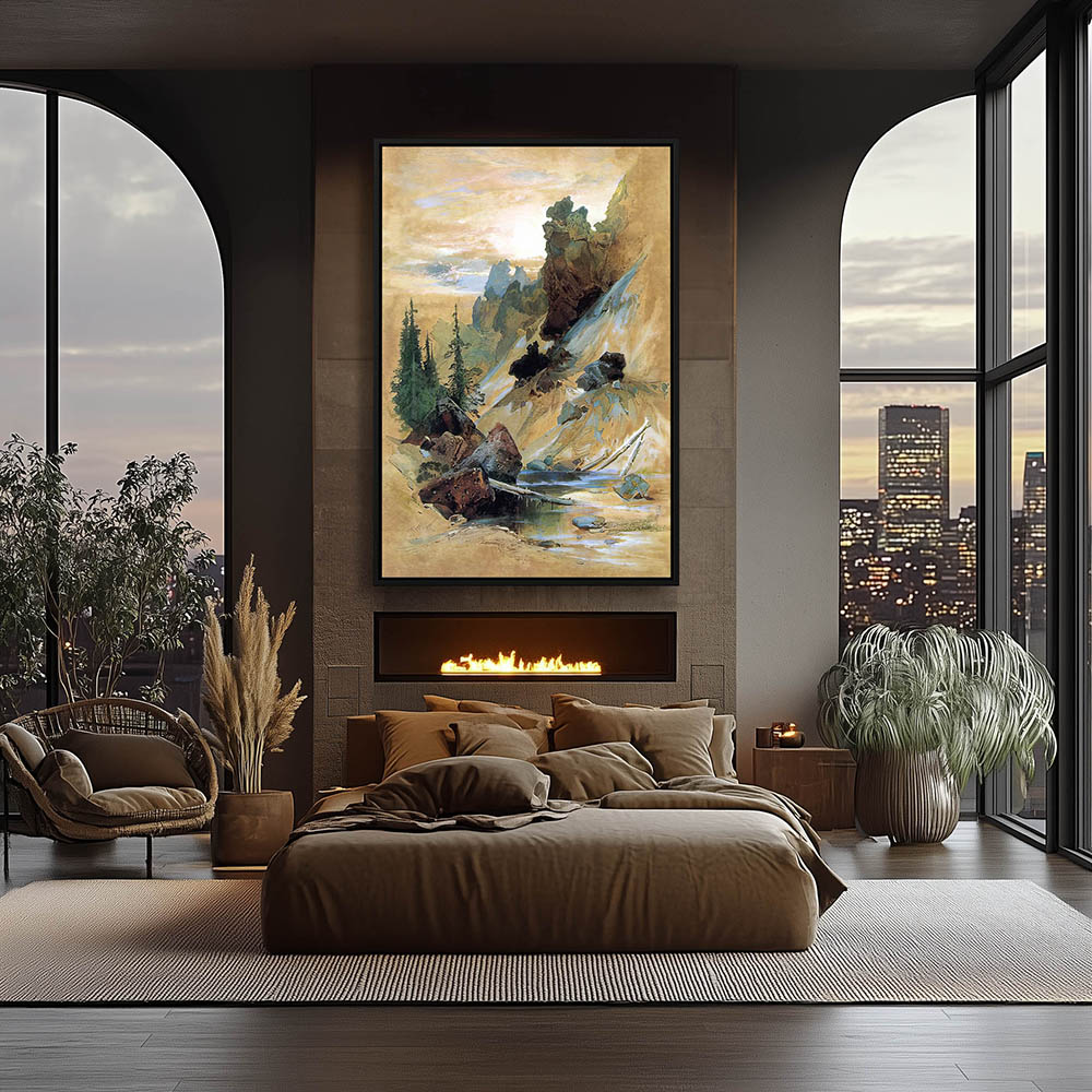 The Devil’s Den on Cascade Creek – Great Canvas Arts