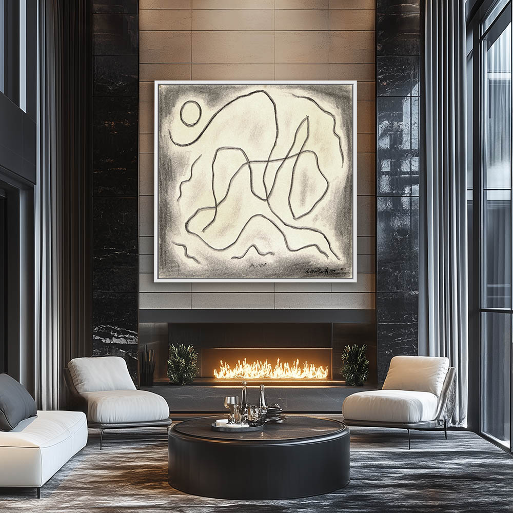 Rhythmic Lines; Dance Abstraction – Great Canvas Arts