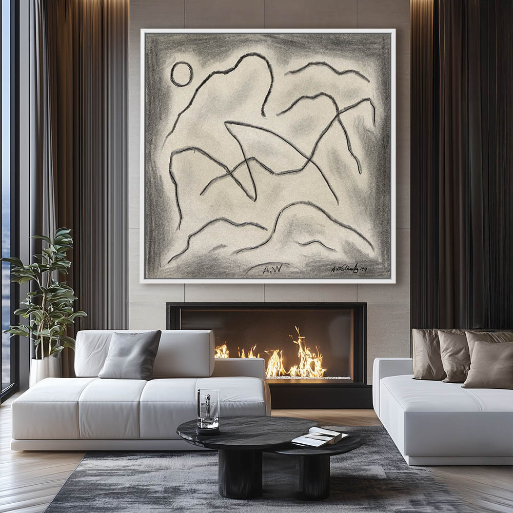 Rhythmic Lines; Dance Abstraction – Great Canvas Arts