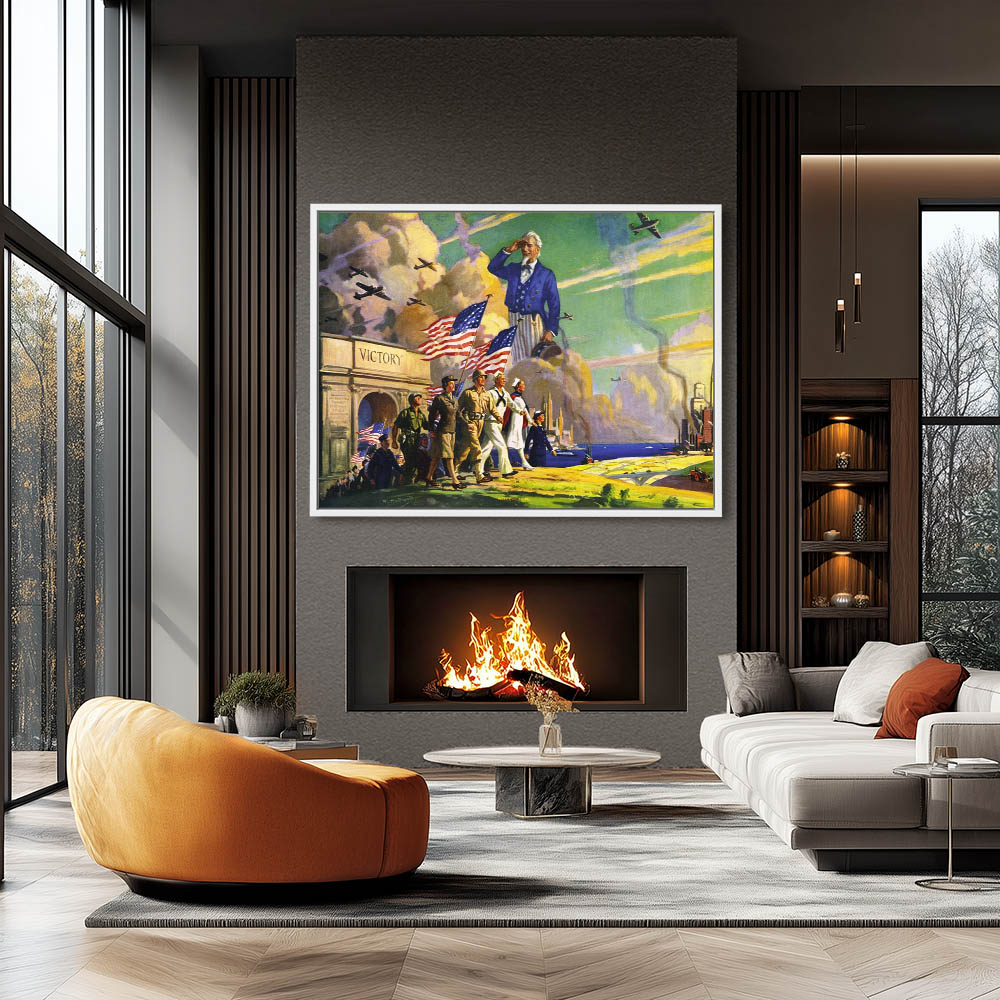 Our heroes return – Great Canvas Arts