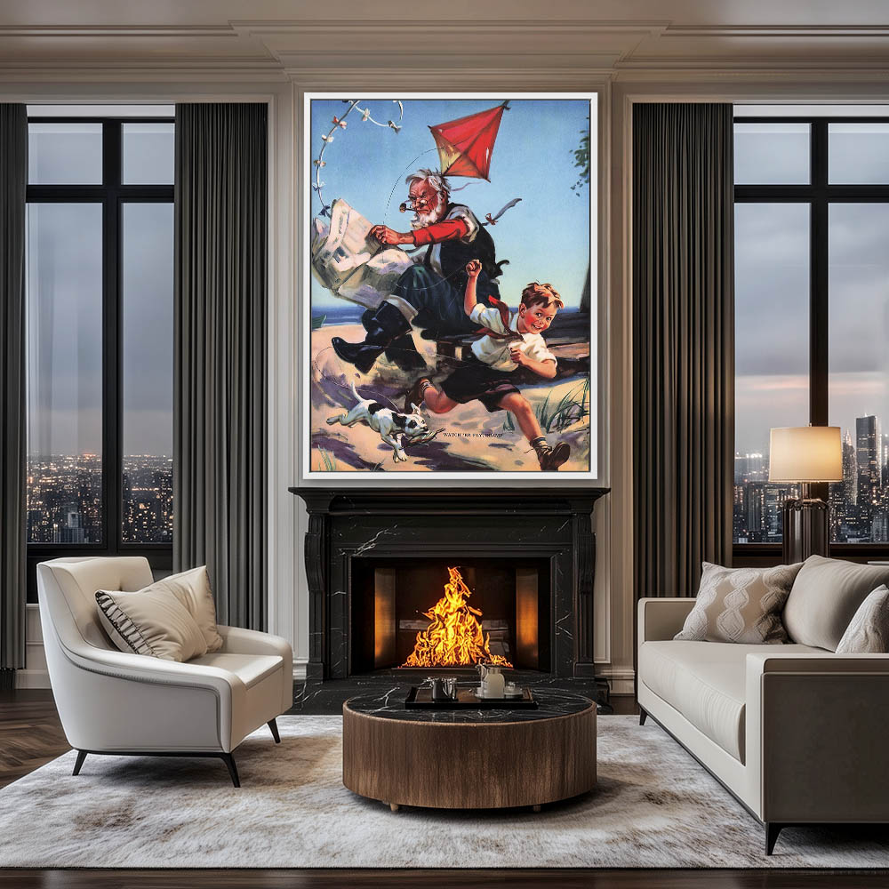 Watch er fly Gramp – Great Canvas Arts