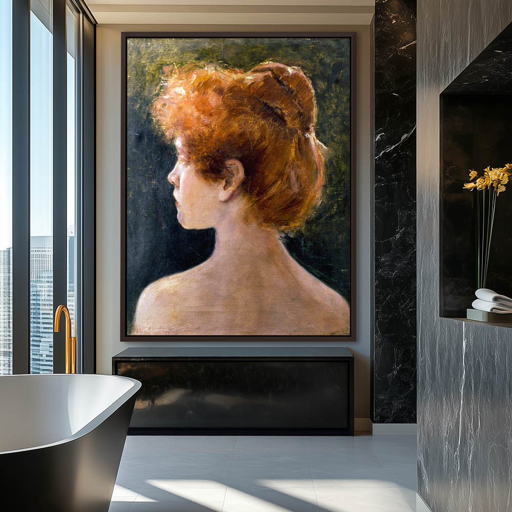 Female figure from Behind Profile – Great Canvas Arts