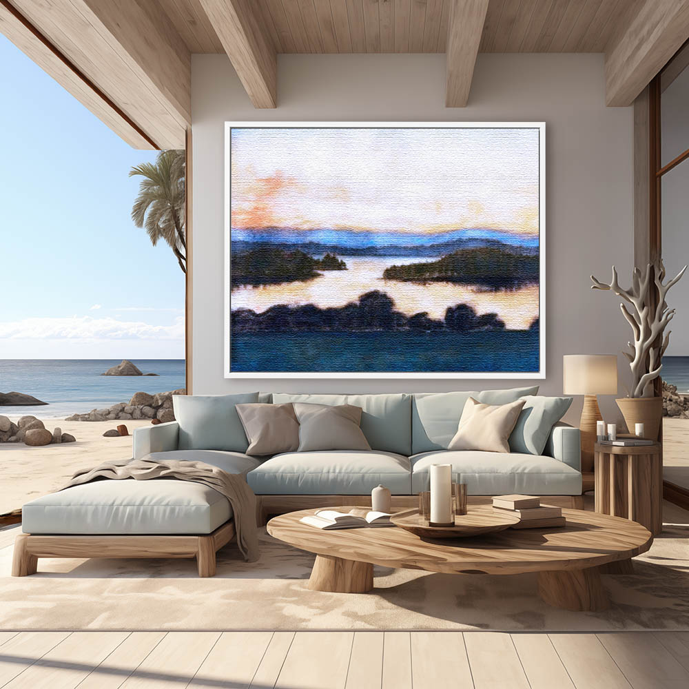 Symbolist Landscape with a Lake – Great Canvas Arts