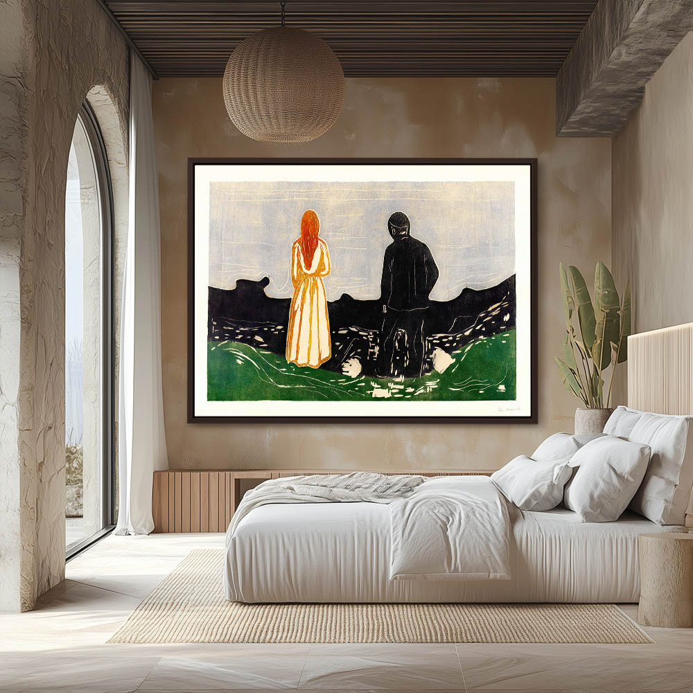 Two Human Beings. The Lonely Ones – Great Canvas Arts