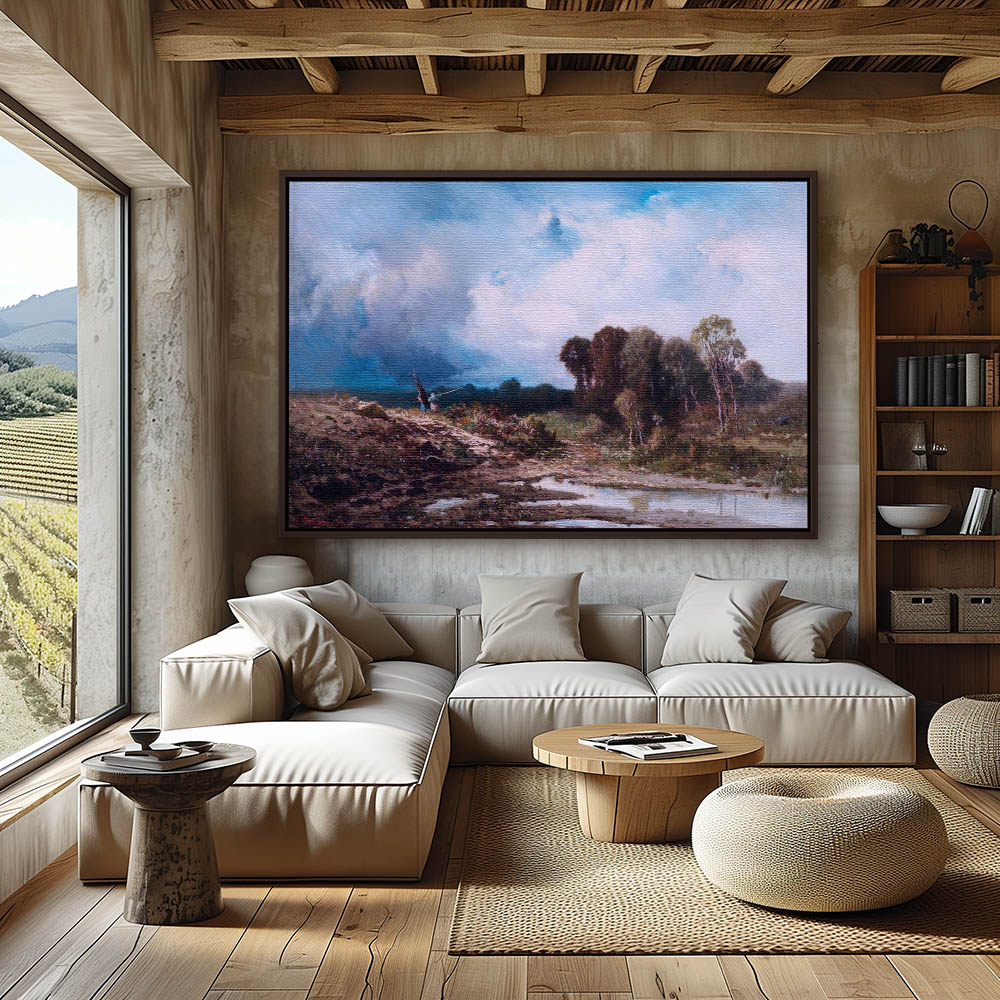 Rural Landscape Waterfront – Great Canvas Arts