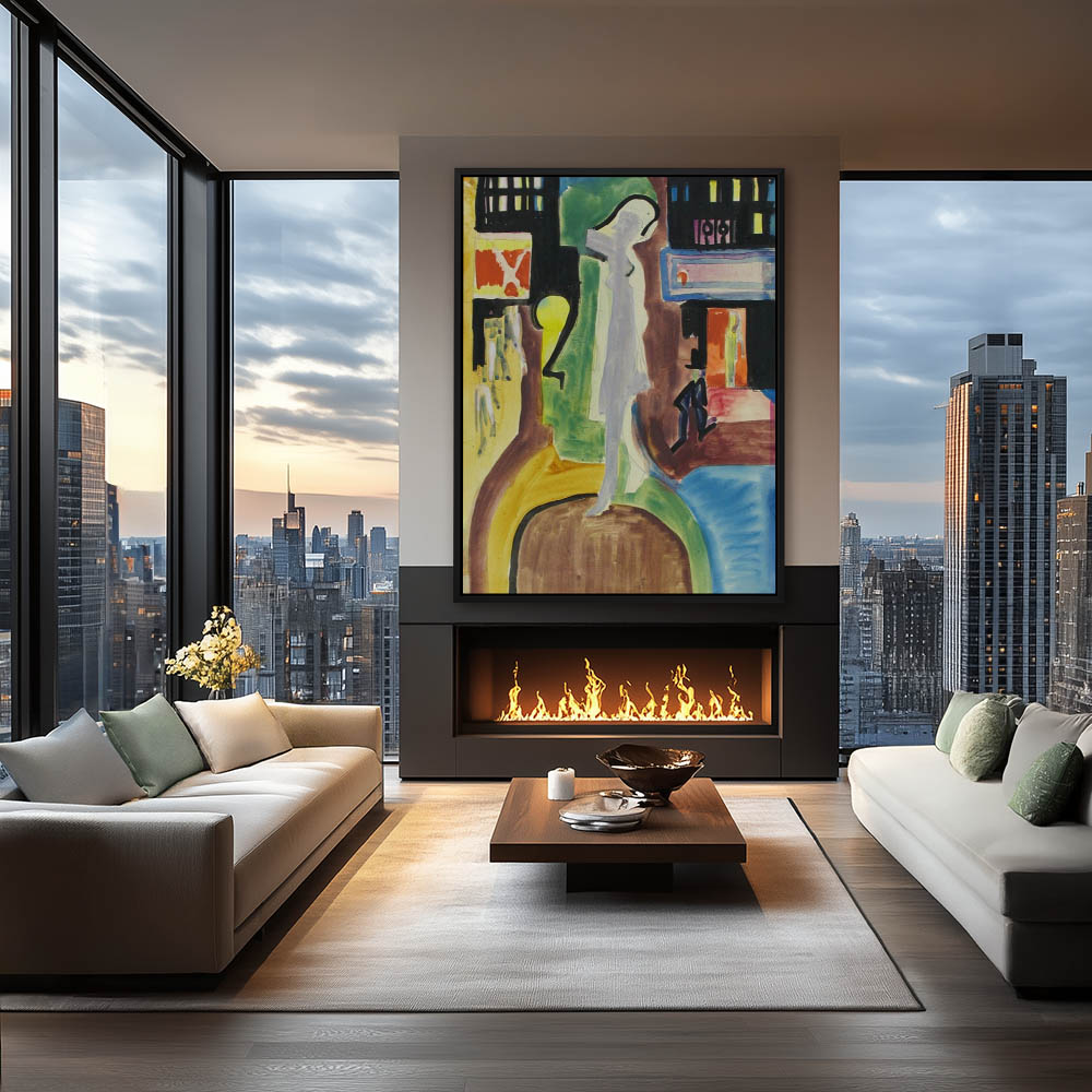 Café Schneider in Davos – Great Canvas Arts