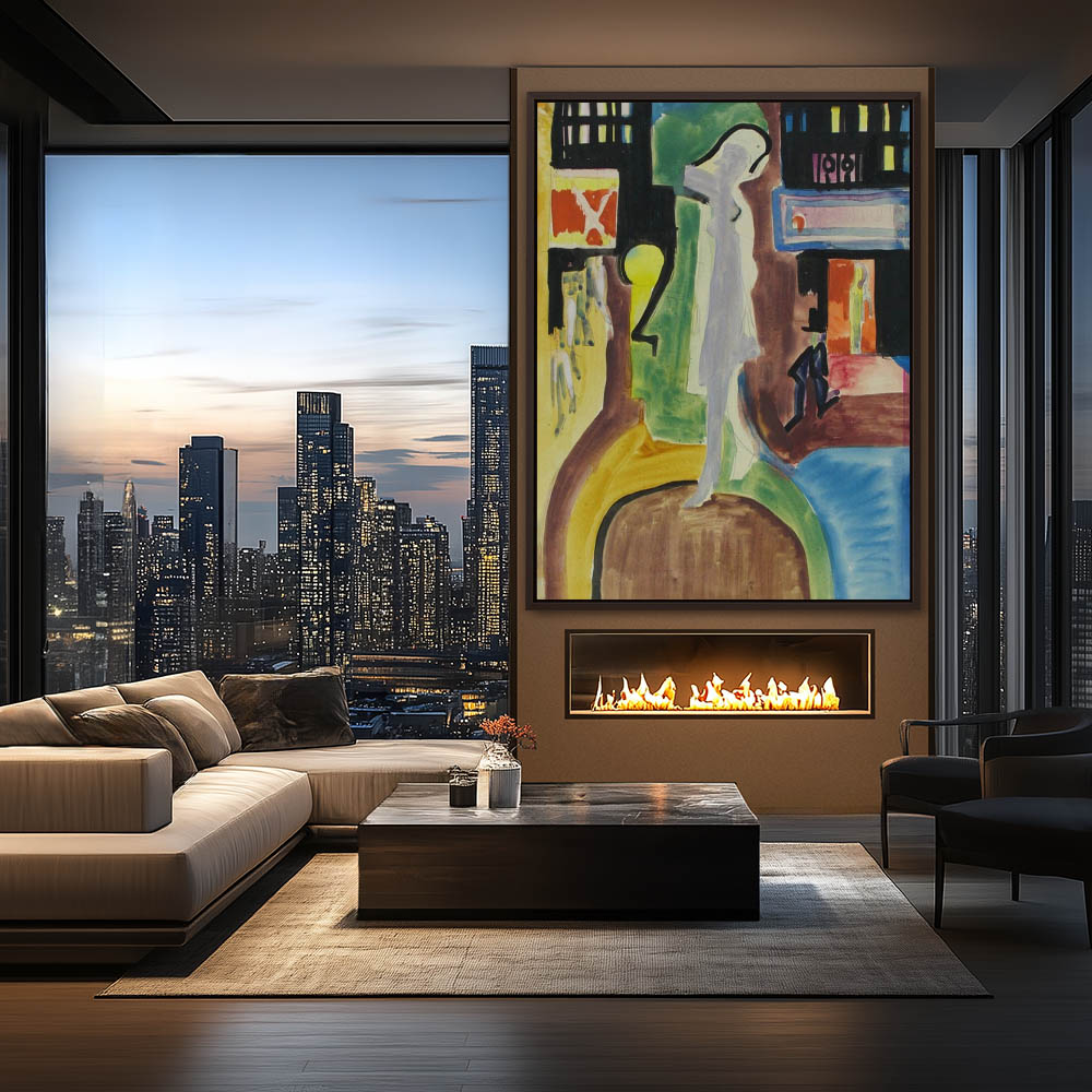 Café Schneider in Davos – Great Canvas Arts