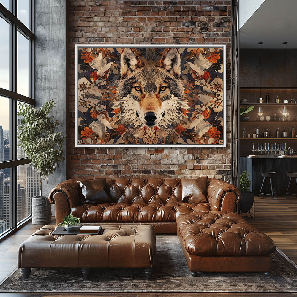 Autumn Wolf – Great Canvas Arts