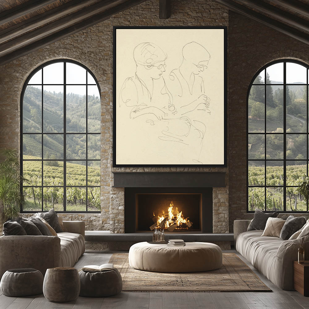 Two Handworking Girls – Great Canvas Arts