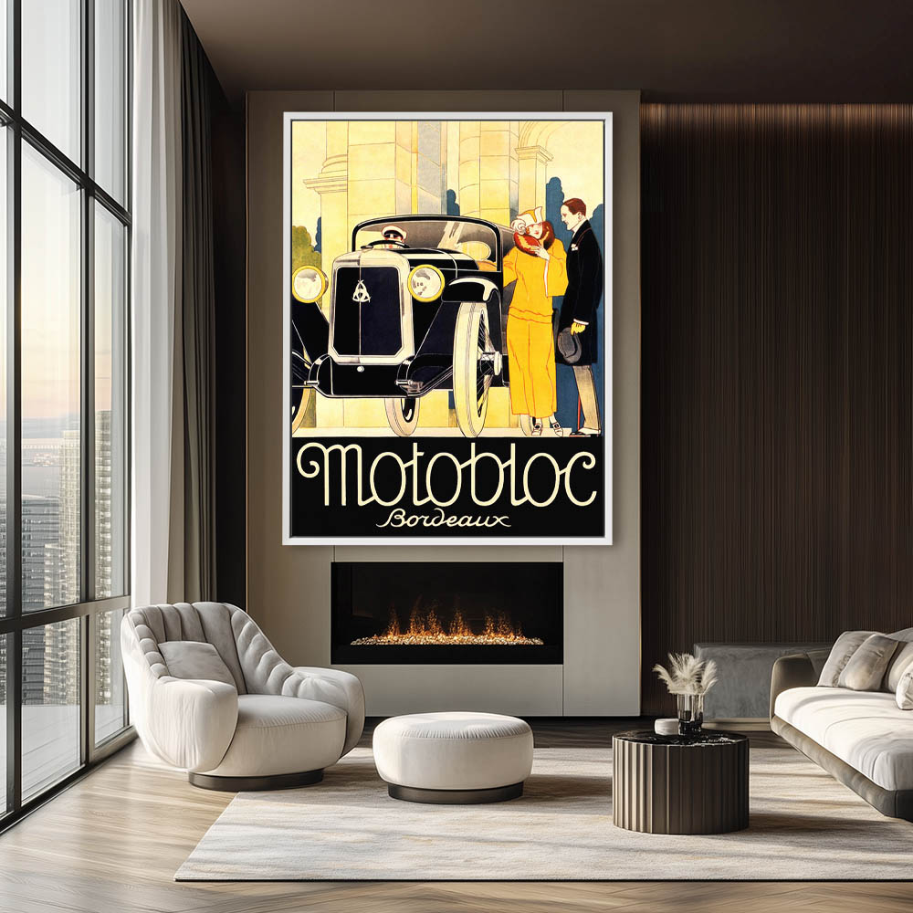 Motobloc Bordeaux – Great Canvas Arts