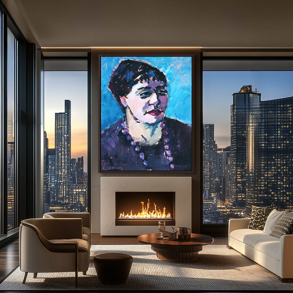 Portrait of Mrs Epstein – Great Canvas Arts