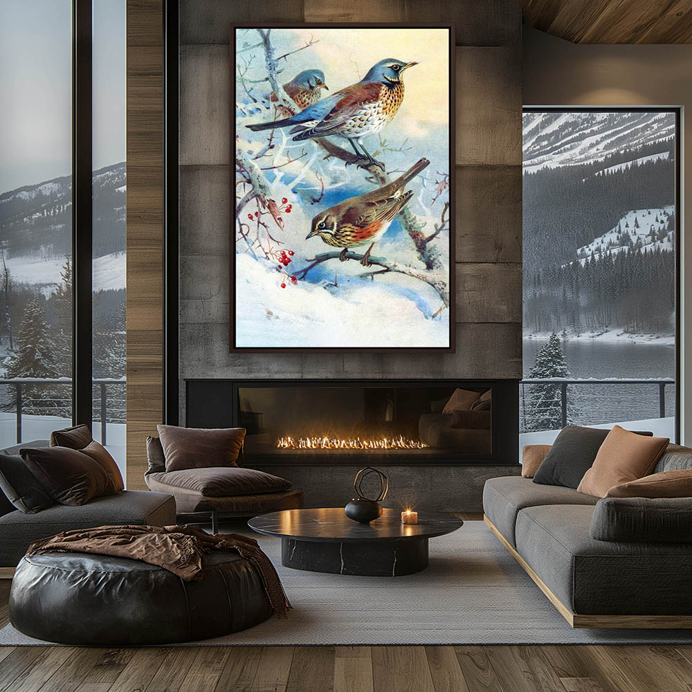 Fieldfare Redwing – Great Canvas Arts