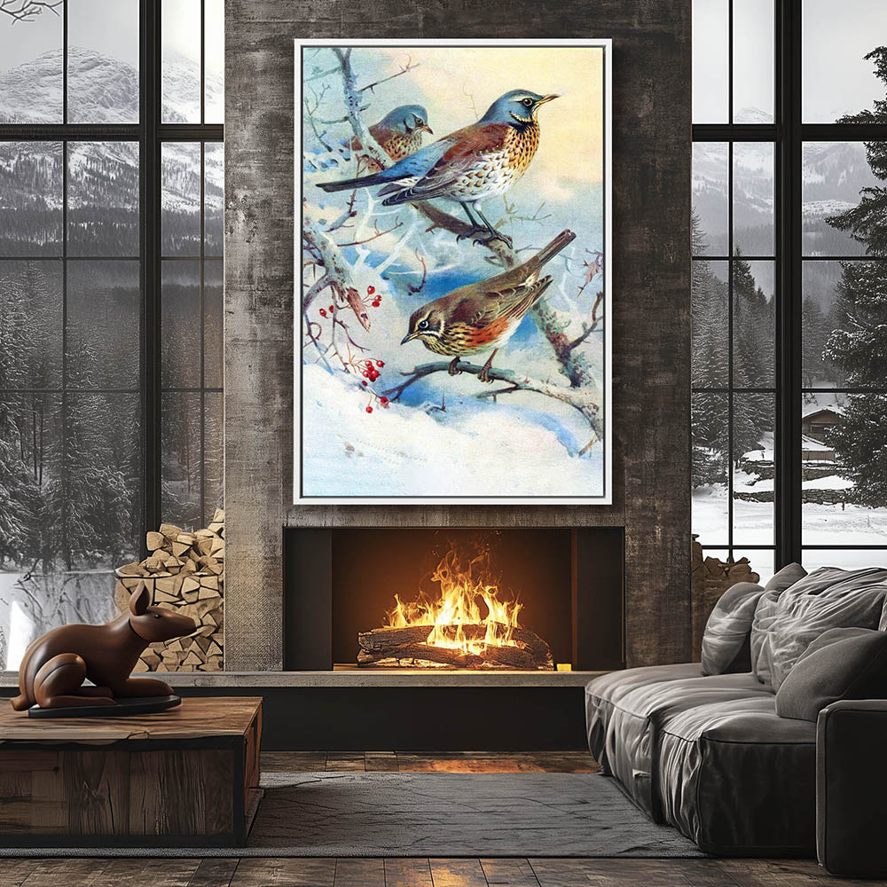 Fieldfare Redwing – Great Canvas Arts