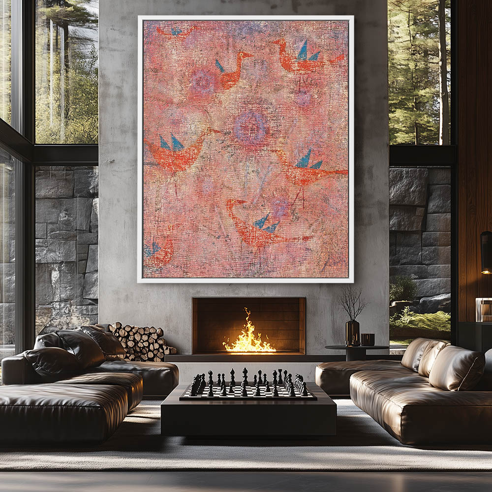 Blue winged birds – Great Canvas Arts