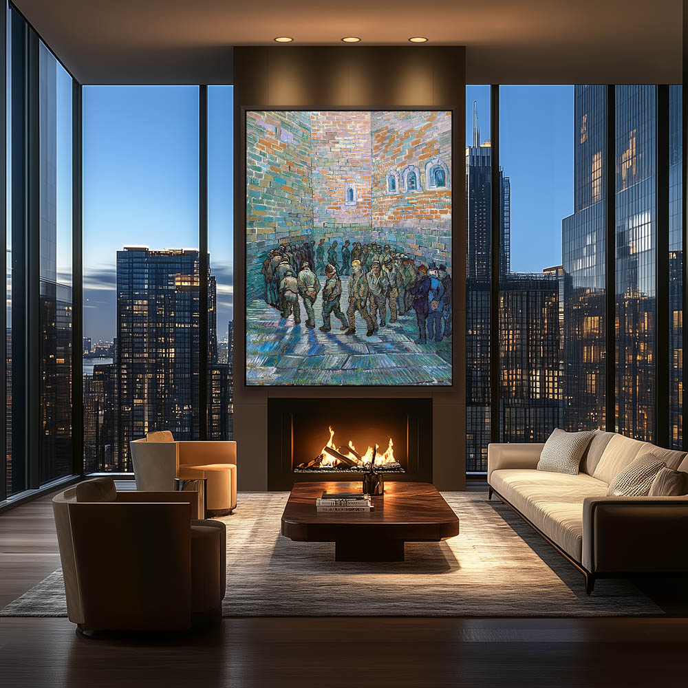 Prisoners Exercising – Great Canvas Arts