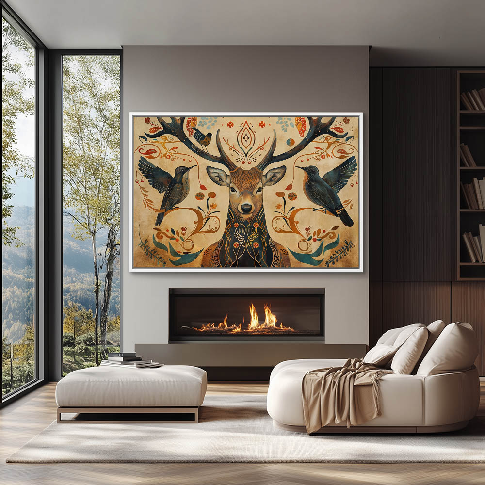 Standing Stag – Great Canvas Arts