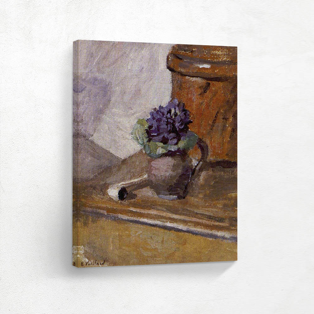 Bouquet of Violets and Clay Pipe – Great Canvas Arts